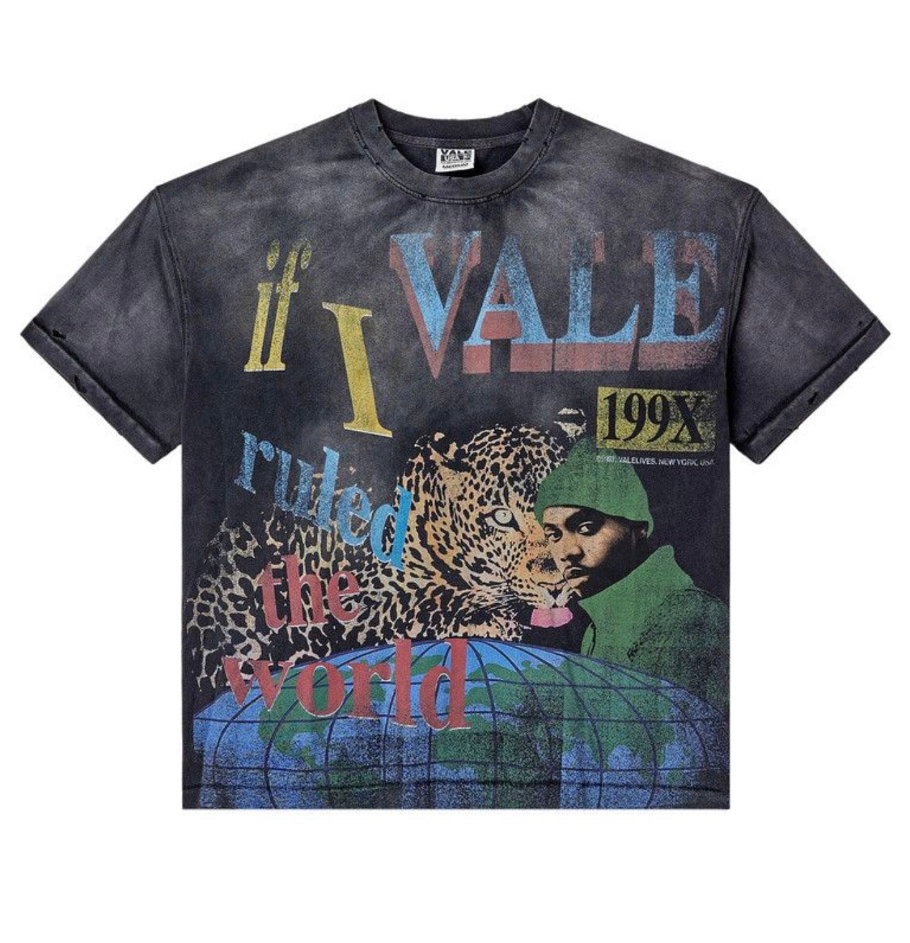 Vale Forever Da Ruler T-Shirt Black – The Vault